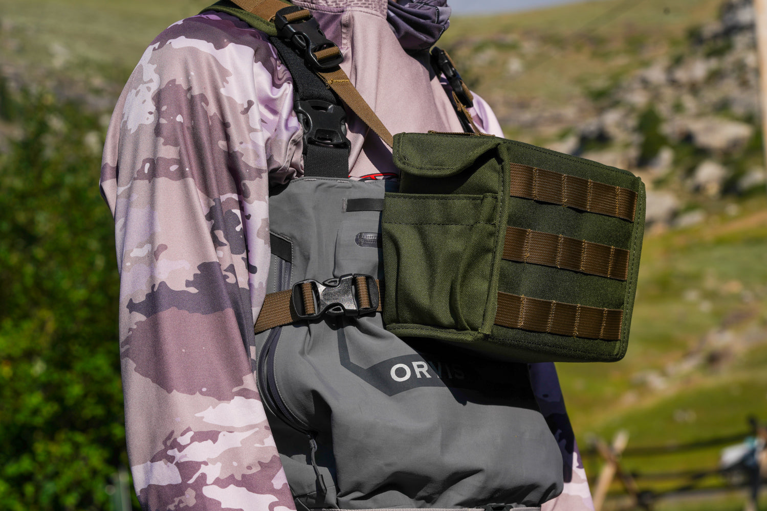 Kalantari Mag Pack - Convertible chest/hip pack – Tactical Fly Fisher