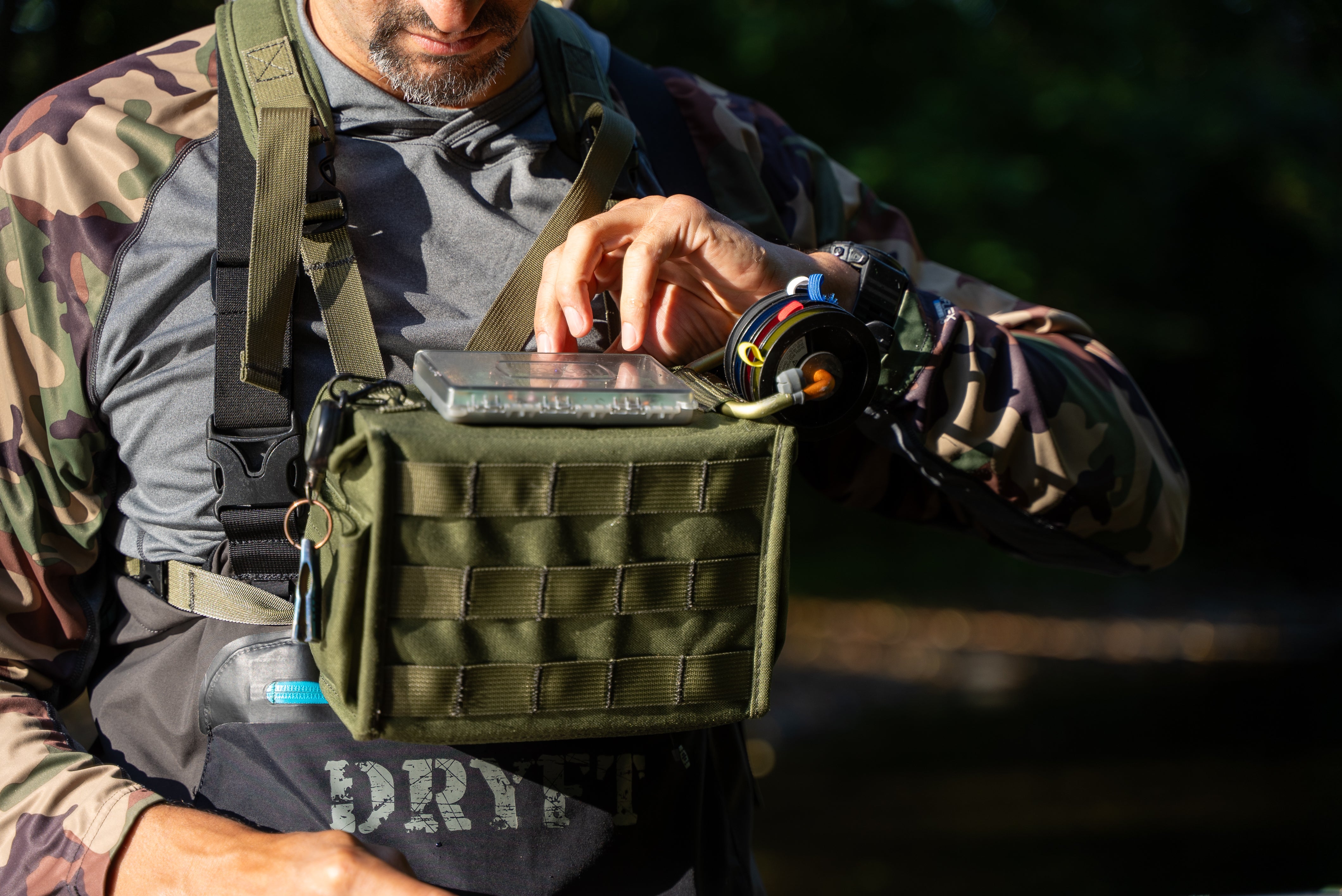 Kalantari Mag Pack - Convertible chest/hip pack – Tactical Fly Fisher
