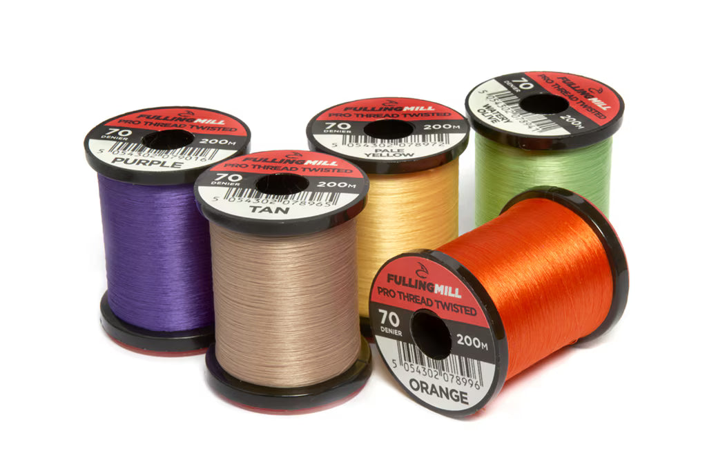 Fulling Mill Pro-Thread Twisted (70 and 110 denier) – Tactical Fly Fisher